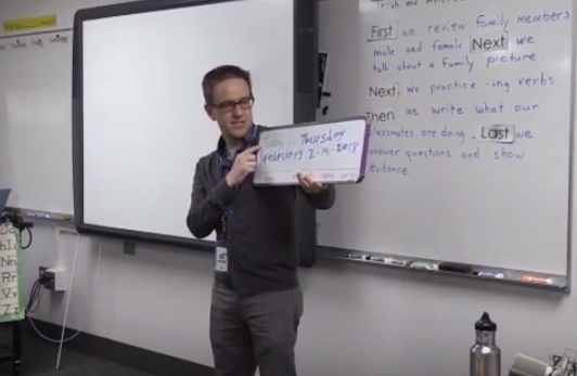 Literacy Level: Routines for Starting the Class Video | Literacy Minnesota